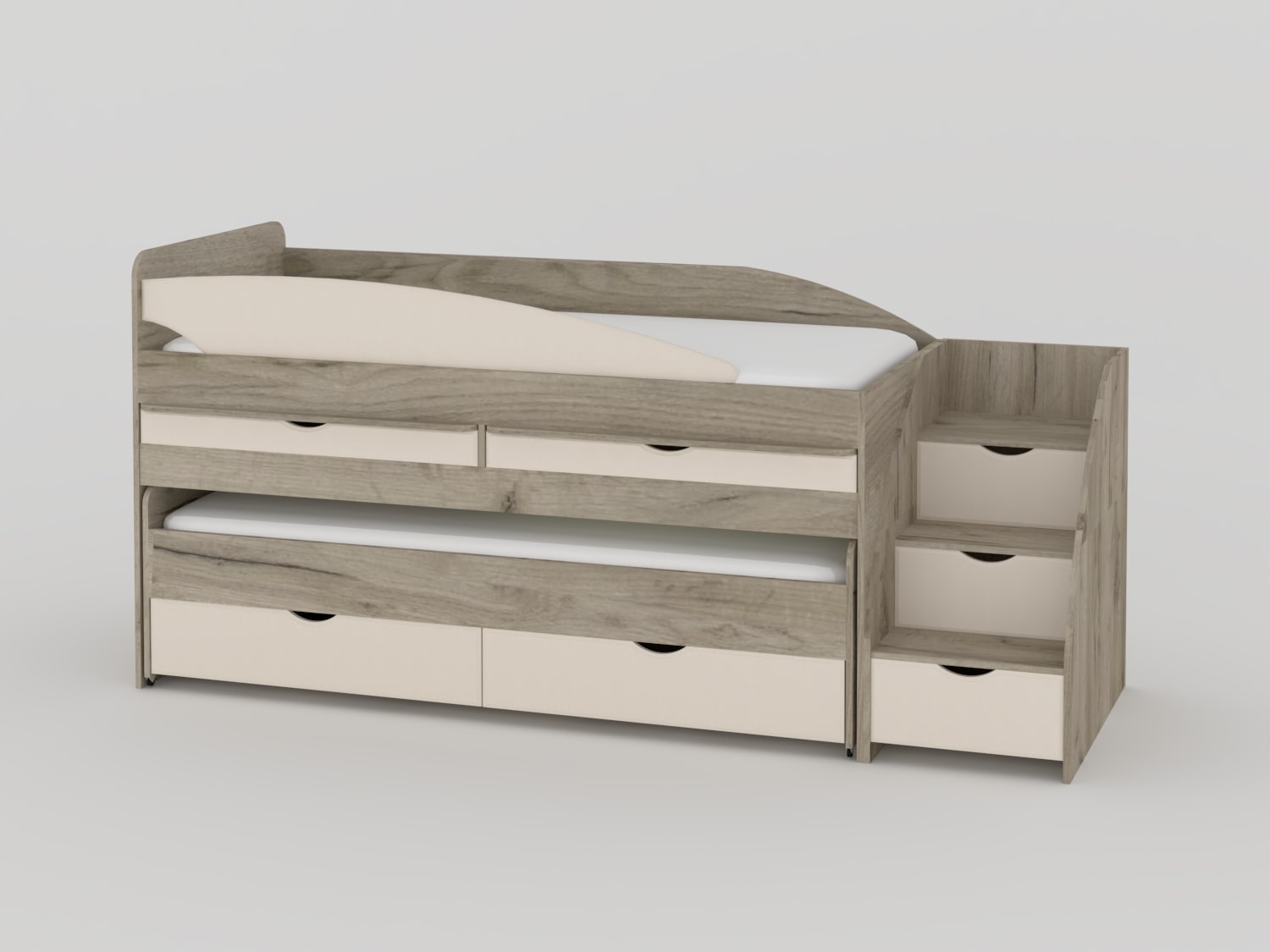 Легло сандвич със стълба Савана - лен ︽ Онлайн на Цена 767,00 лв. - ХОП ...